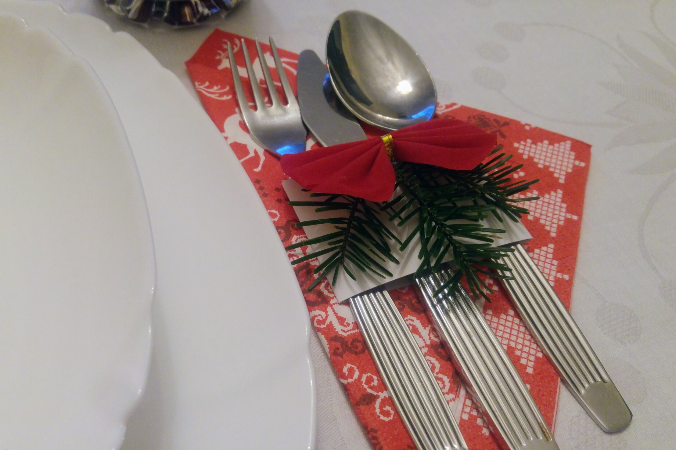 DIY Christmas Cutlery Bands – Alphe's Corner