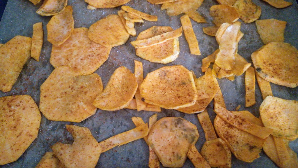 Sweet Potato Oven Baked Crisps – Alphe's Corner