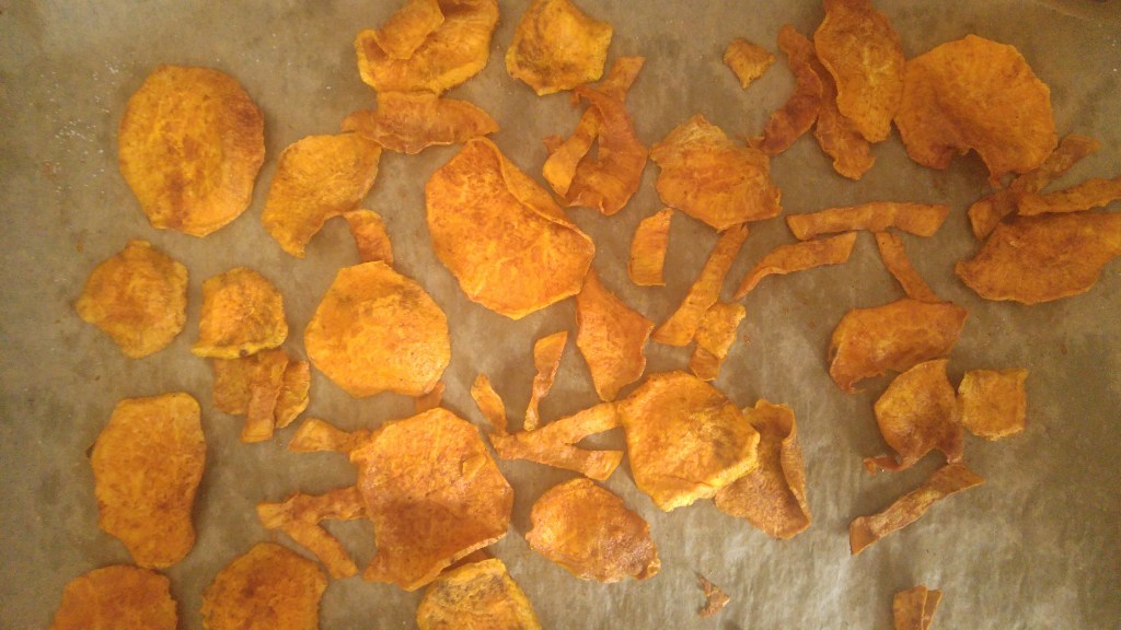 Sweet Potato Oven Baked Crisps – Alphe's Corner