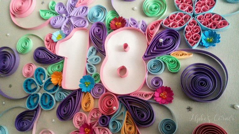 Quilling Cards – Last Months’ Projects – Alphe's Corner