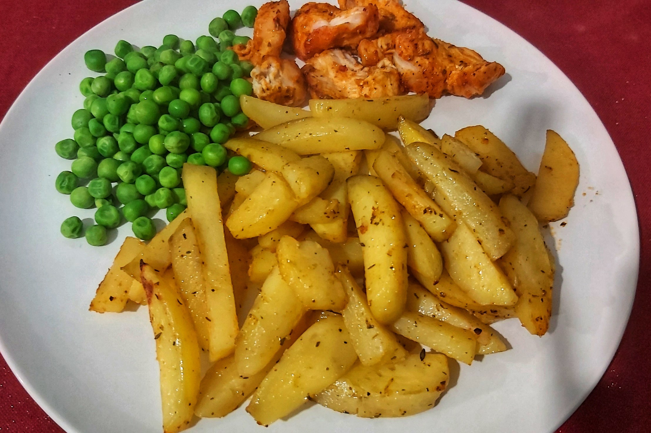 Healthy Oven Baked Chips – Potato Wedges – Alphe's Corner
