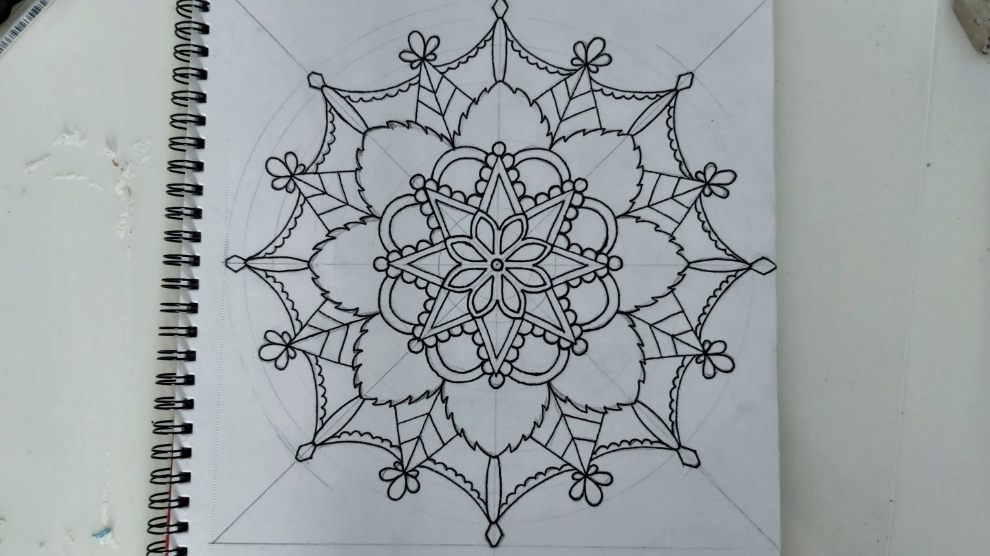 How To Draw A Mandala – Alphe's Corner