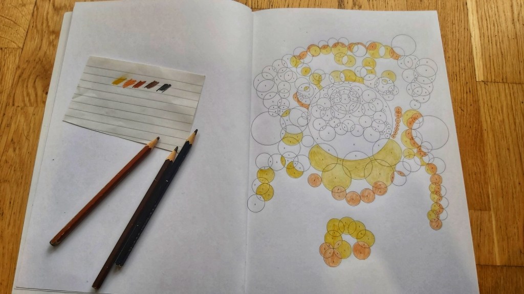 Stress Relief – Circle Numbers Colouring Book – Alphe's Corner