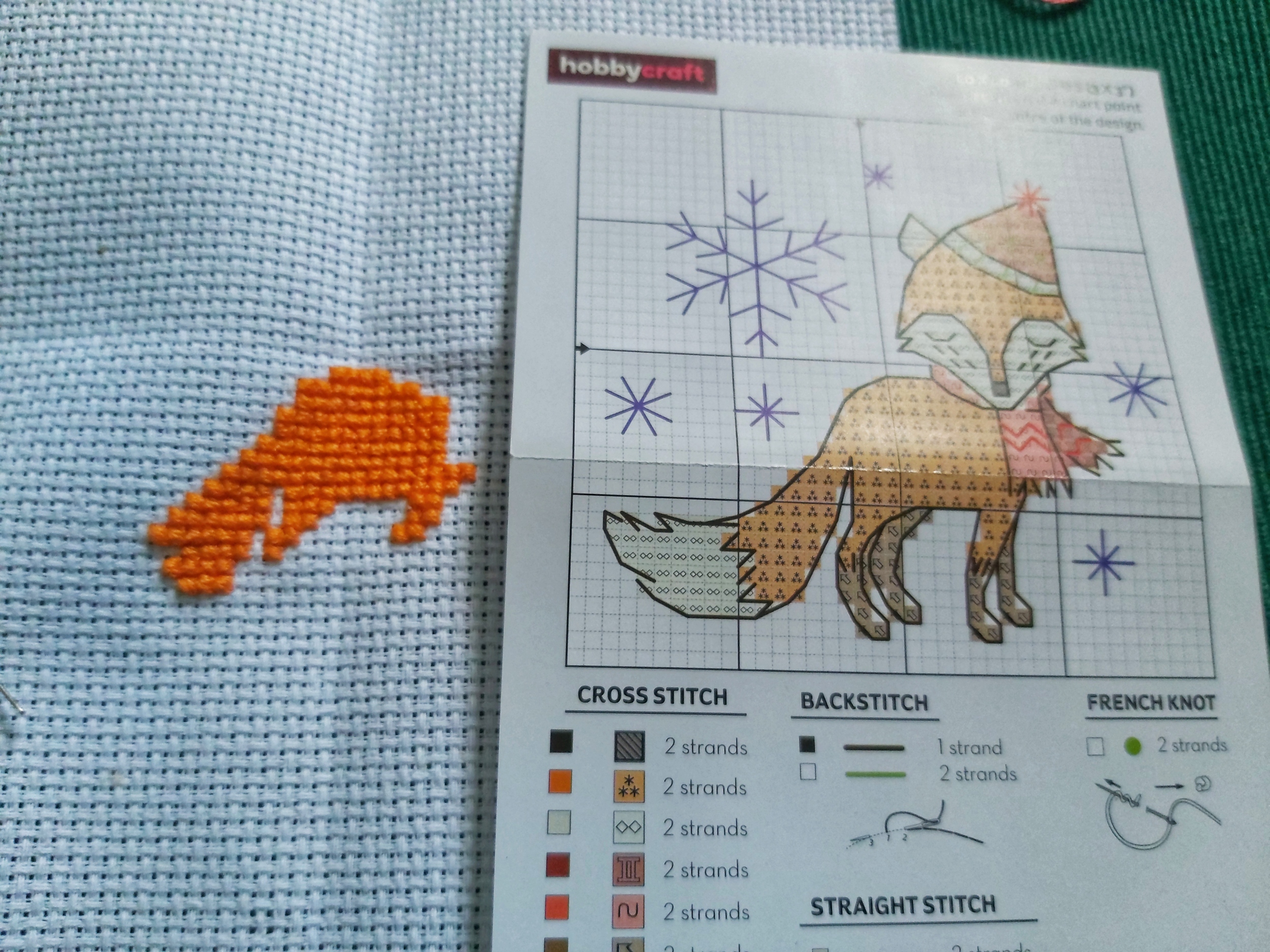 Fox Cross Stitch – Alphe's Corner