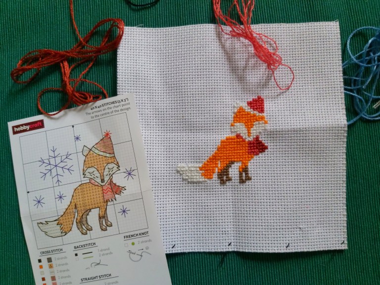 Fox Cross Stitch – Alphe's Corner
