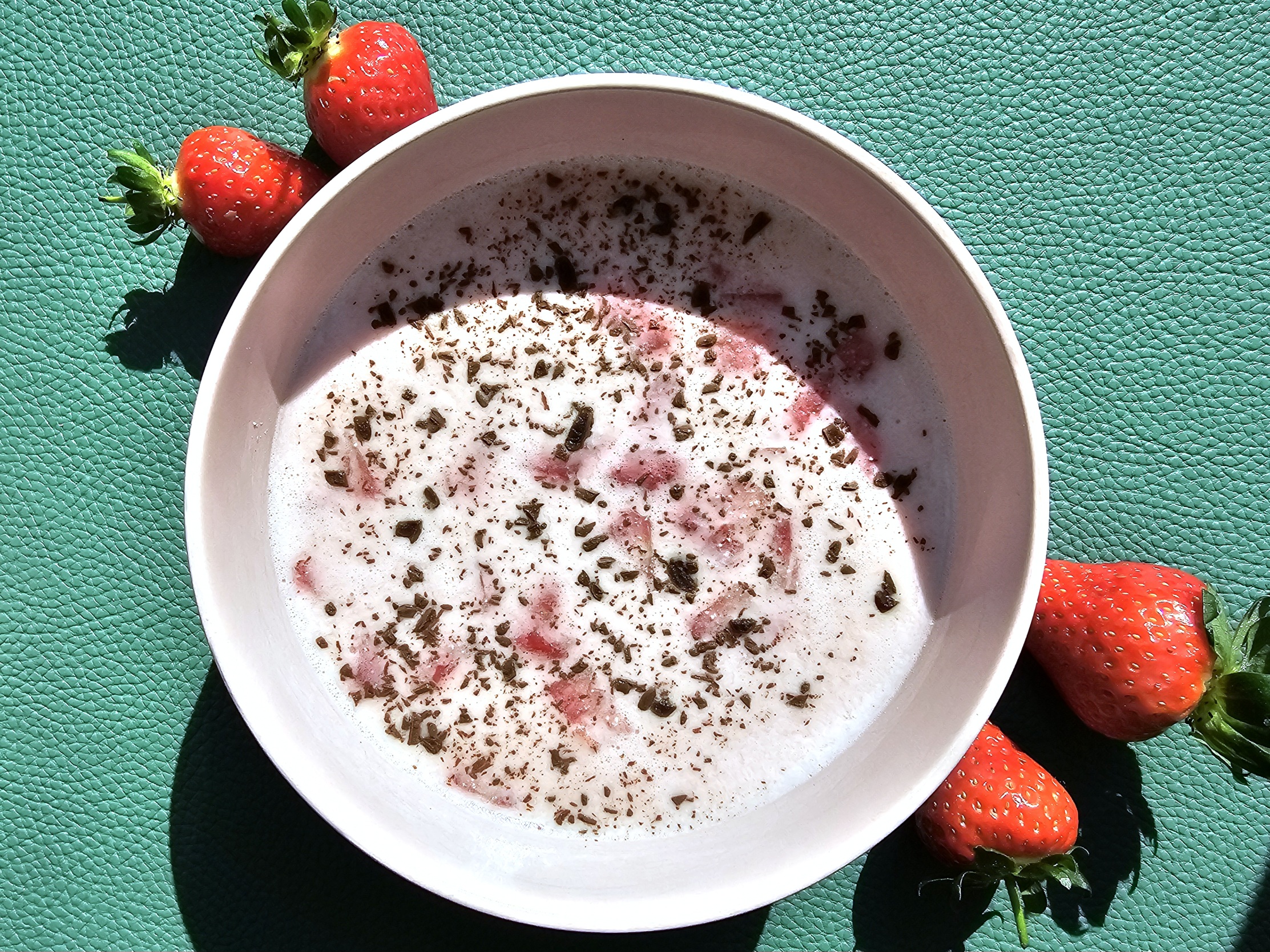 High Protein Low Fat Strawberry Mousse – Alphe's Corner