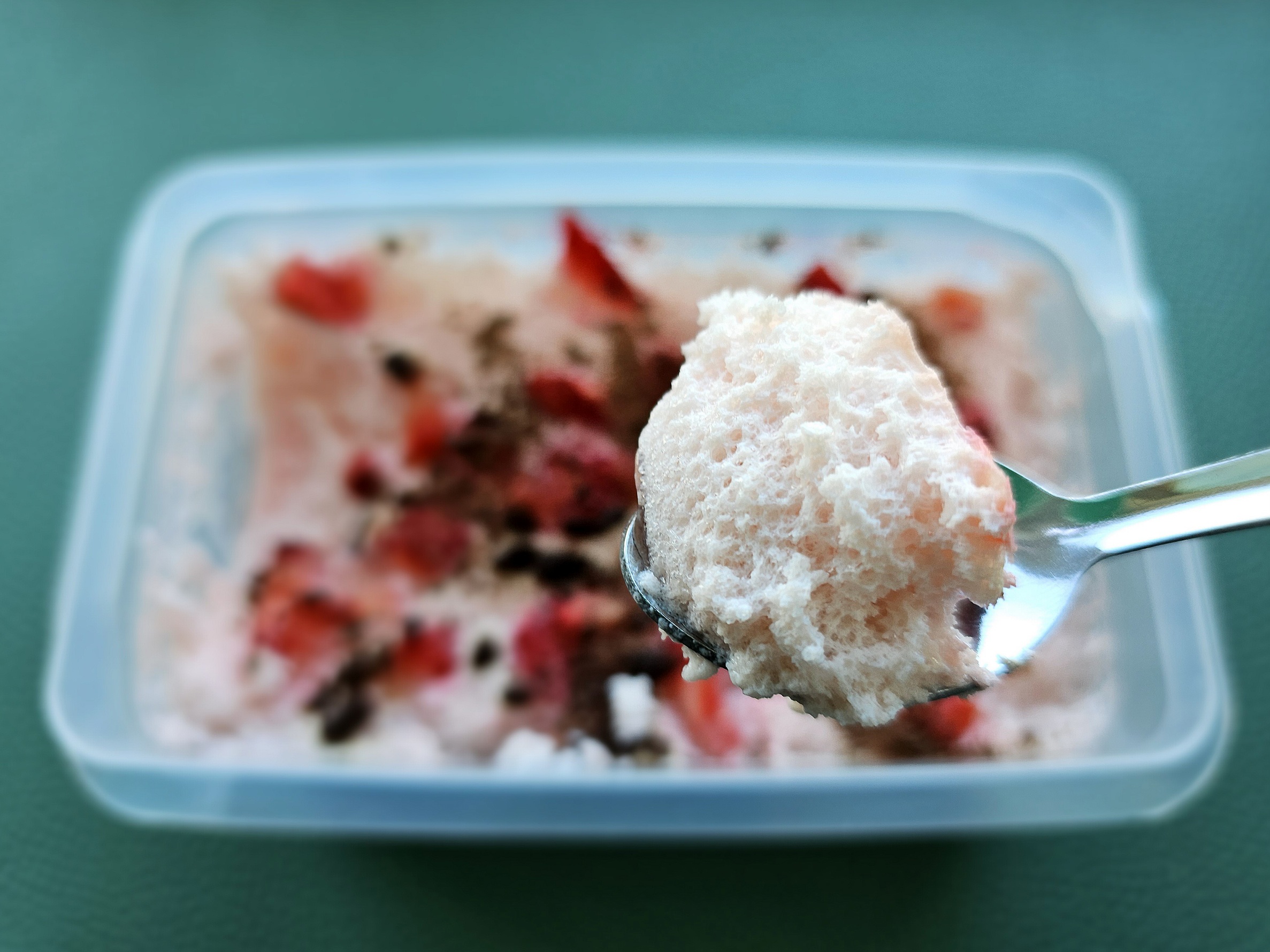 High Protein Low Fat Strawberry Mousse – Alphe's Corner